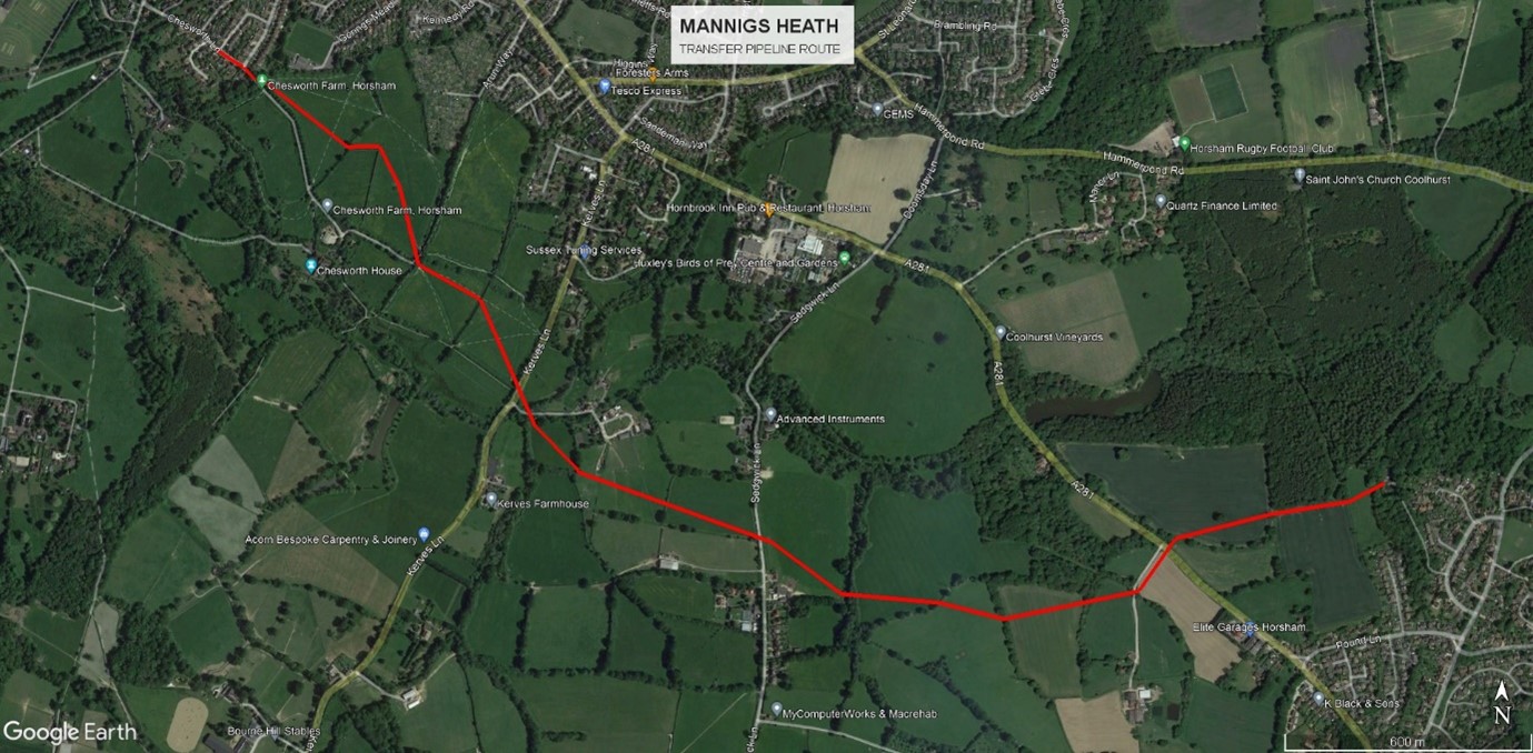 Southern Water works at Chesworth Farm | Horsham District Council